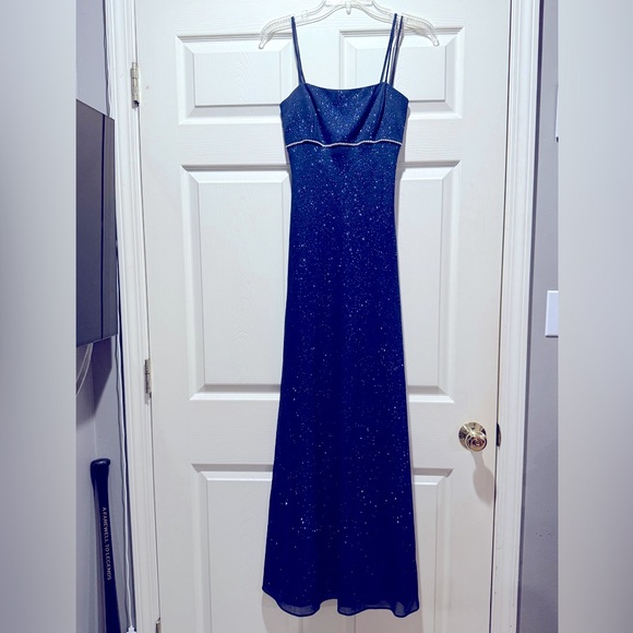 Jump | Dresses | Jump Clothing Sparkle Navy Blue Formal Prom Dress Size ...